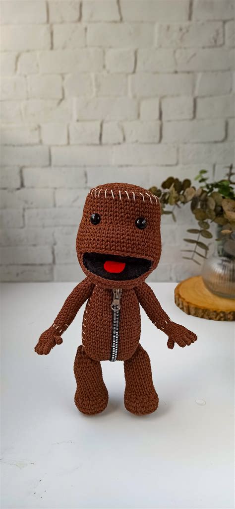 Sackboye Crochet Pattern Sackboy Amigurumi Crochet Pattern Crochet