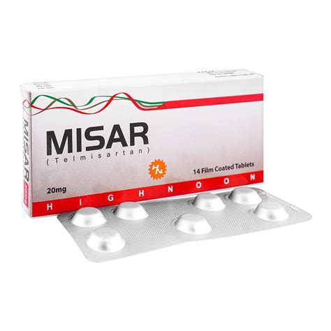 Buy Highnoon Laboratories Misar Tablet 20mg In Pakistan Shopaholic Pk