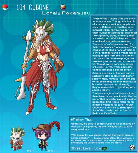 Cubone And Terrance Rainer Pokemon Drawn By Kinkymation Danbooru