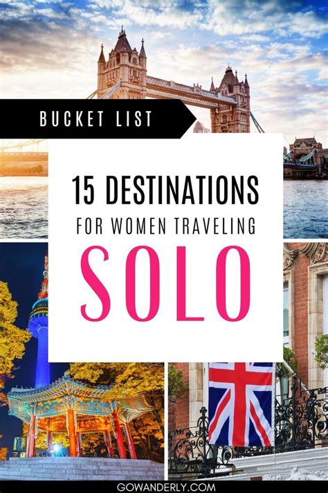 15 Solo Travel Destinations For Single Women Solo Travel Destinations