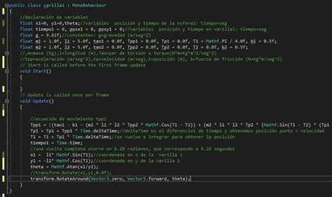 Animation Simple Pendulum And Double Pendulum Questions And Answers Unity Discussions