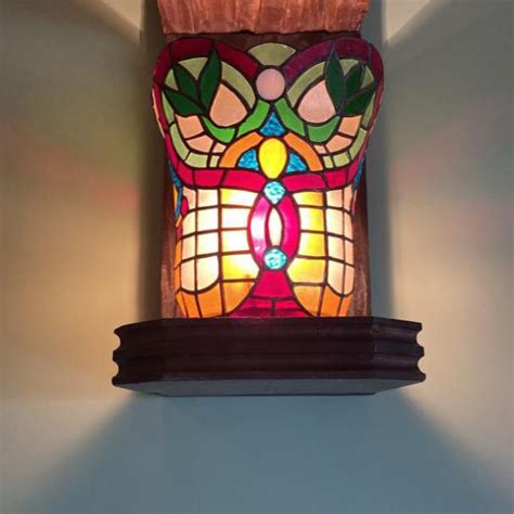 لوستر دیوار کوب آکاژو تیفانی