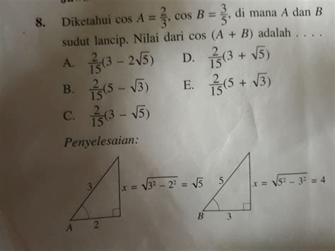 Contoh Soal Trigonometri Beserta Jawabannya Lasopamaple