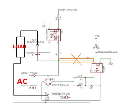 Mains Arduino Dimmer Shield Schematics Interpretation Electrical