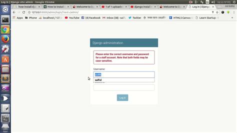 django tutorial in bangla part 2 django start project and admin create
