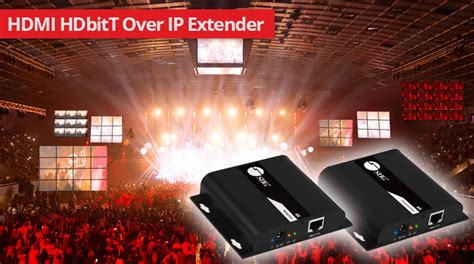 HDMI Over IP Extender IR Control K Hz Siig