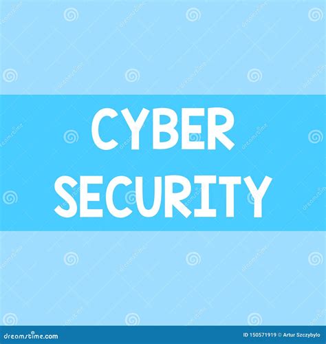 Writing Note Showing Cyber Security Business Photo Showcasing Protect A Computer System Against