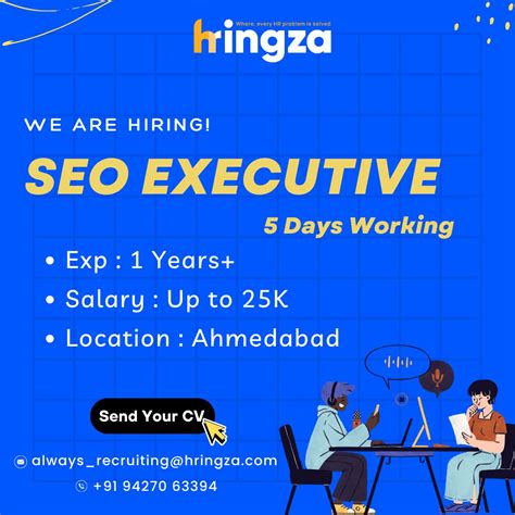 Hiring Hiringalert Urgenthiring Seoexecutive Seo Seojobs