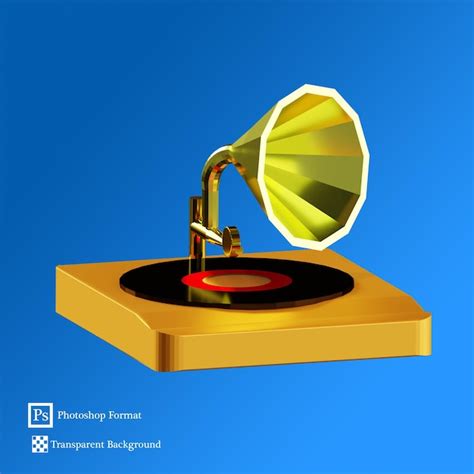 Gramophone Player Psd High Quality Free Psd Templates For Download