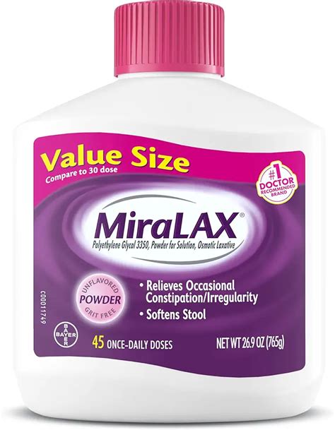 Take Miralax Instructions And Guidelines Medshun