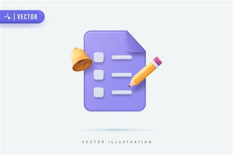 3d Realistic Task Logo Illustration Graphic By Darwin Vectorian · Creative Fabrica 3d Realistic Task Logo Illustration Graphic By Darwin Vectorian · Creative Fabrica