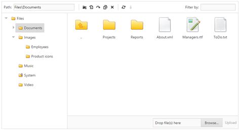 ASP NET File Manager Enhancements Shipping In V15 1