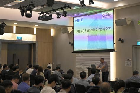 Prof Sherman Shen Attended Ieee 6g Summit Singapore Broadband Communications Research Lab