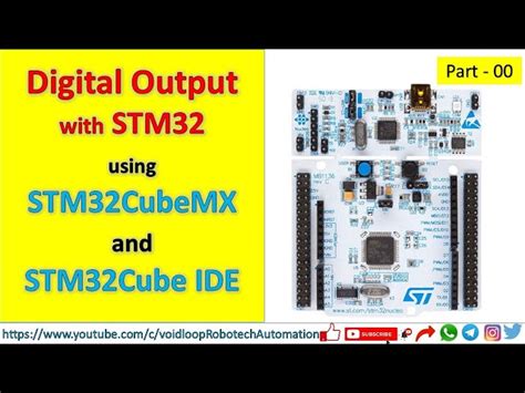 Output And Inout Creation Of Gpio Of Stm32cubemx Create Project Stm32