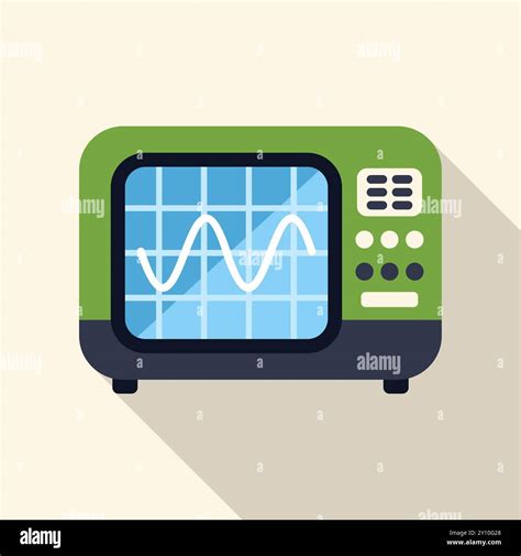 Green Oscilloscope Displaying A Sinusoidal Signal On Its Screen Representing Electronic Testing