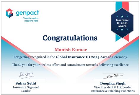 Manish Kumar On Linkedin Genpact 23 Comments