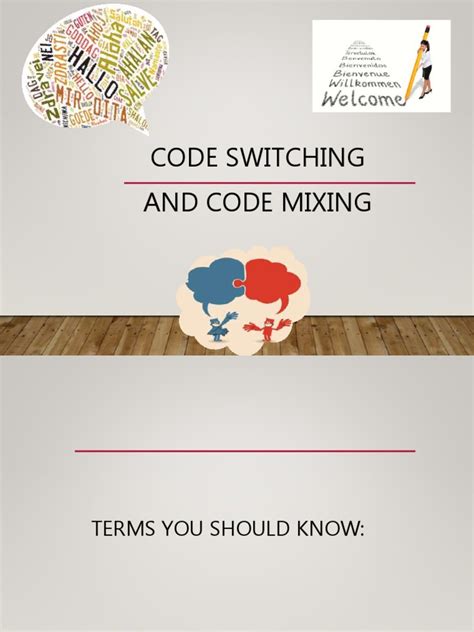 Code Switching And Code Mixing Pdf Multilingualism Applied