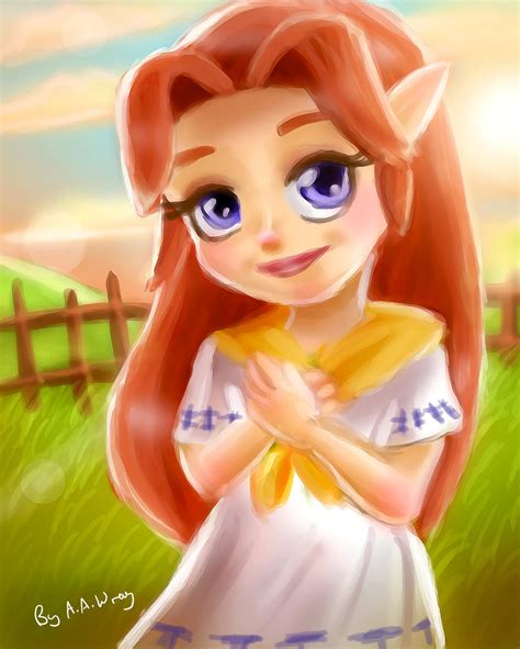 Malon Legend Of Zelda Fan Art By Loveless Nights On Deviantart
