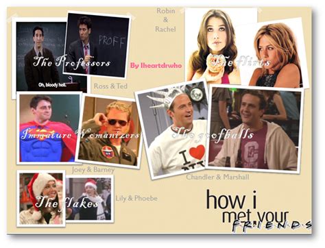 How I Met Your Friends How I Met Your Mother Fan Art 22523884 Fanpop