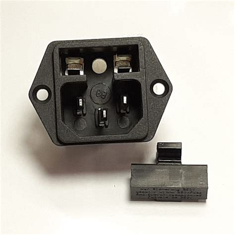 Iec Power Socket With Built In Fuse Holder Diy Hifi Supply