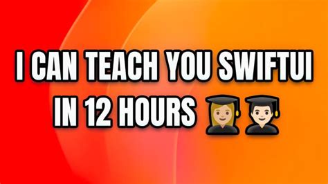 Vincent Pradeilles 👨🏻‍💻 On Linkedin I Can Teach You Swiftui In 12