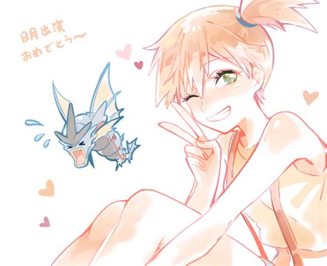 Huan Li Gyarados Mega Gyarados Misty Pokemon Nintendo Pokemon