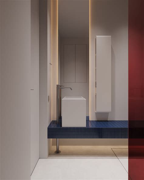 Ванная в стиле минимализм Дизайн интерьера Ванная в стиле минимализм Дизайн