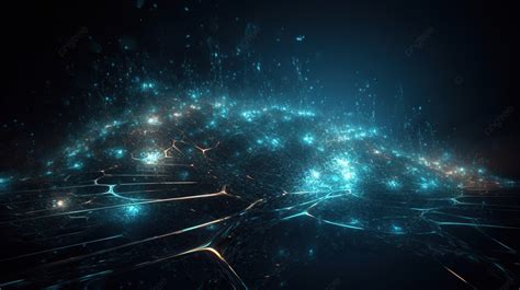 3d 렌더링에서 디지털 입자가 있는 현대 배경 총 3d 와이어프레임 기술 물결 배경 일러스트 및 사진 무료 다운로드