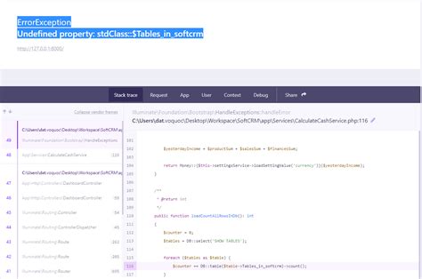 Got Errorexception After Installation And Login · Issue 34