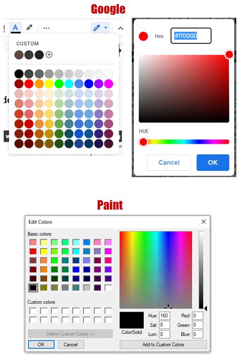 Custom Colors For Any Color Editable Featureoption Central De