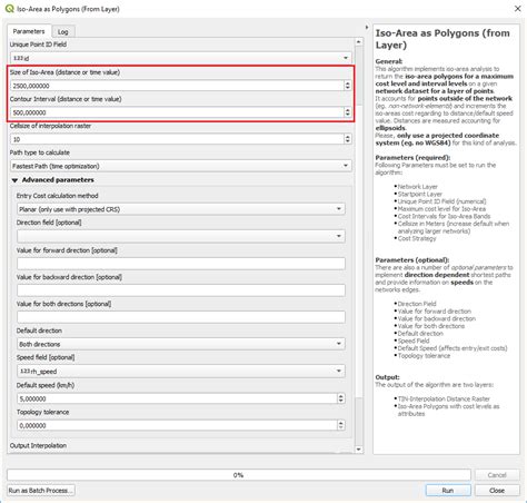 Creating Isochrones In Qgis Using Qneat3 Geographic Information