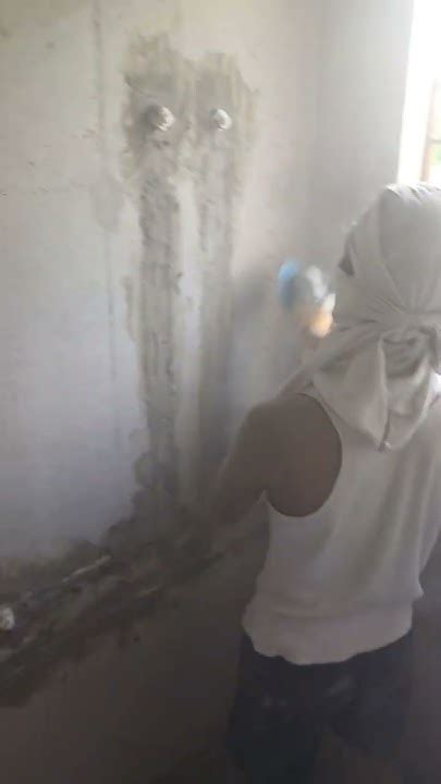 Hatching Wall For Tile Installation Youtube