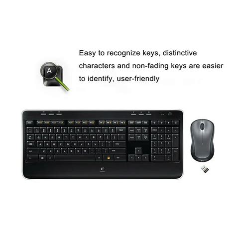 Logitech Wireless Keyboard Mk520 Computers And Tech Parts And Accessories Computer Keyboard On