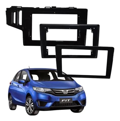 Moldura Multimídia 7 9 10 Polegadas Honda Fit 2014 Á 2020 Parcelamento Sem Juros