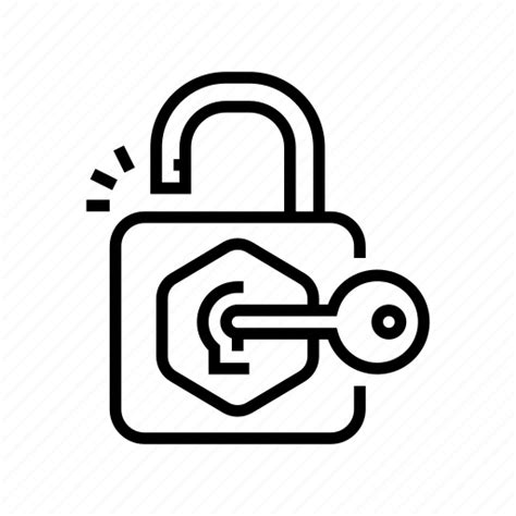 Unlock Padlock Lock Safe Password Key Privacy Icon Download On Iconfinder