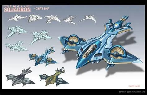 Small Squadron Chips Ship By Trollfeetwalker Scrolller