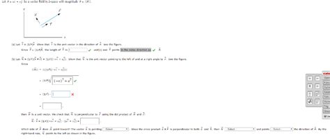 Solved Let F Ui Vj Be A Vector Field In Space With Chegg