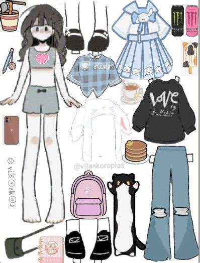 Вибачте що так на довго пропала😅 Paper Dolls Clothing Paper Doll Template Paper Dolls