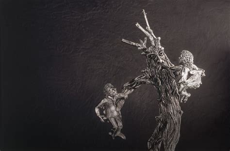 Tree Beard With Merry And Pippen Graeme Anthony Pewter