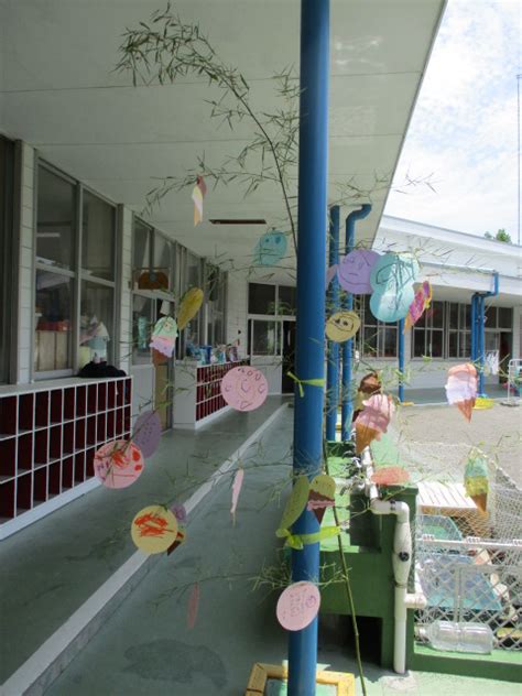 七夕飾り 横浜市金沢区にある「フレンド幼稚園」