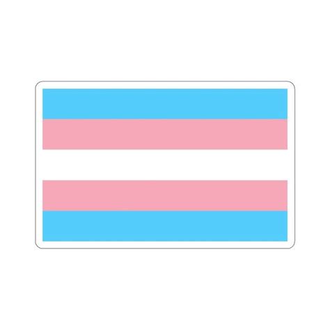Transgender Flag Sticker Trans Pride Stickers Laptop Stickers Trans
