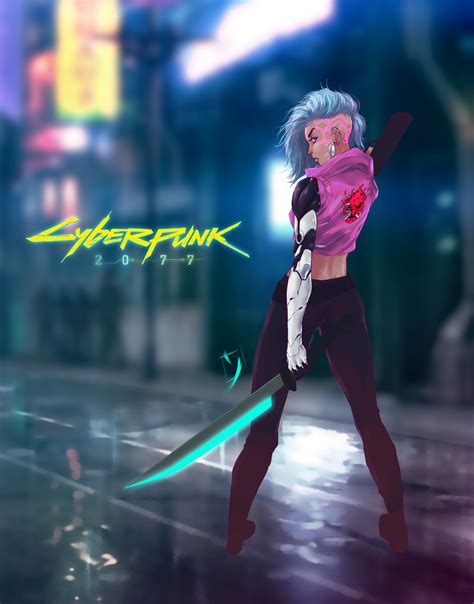 Cyberpunk 2077 Girl Art New Wallpaper Hd Games 4k Wallpapers Images