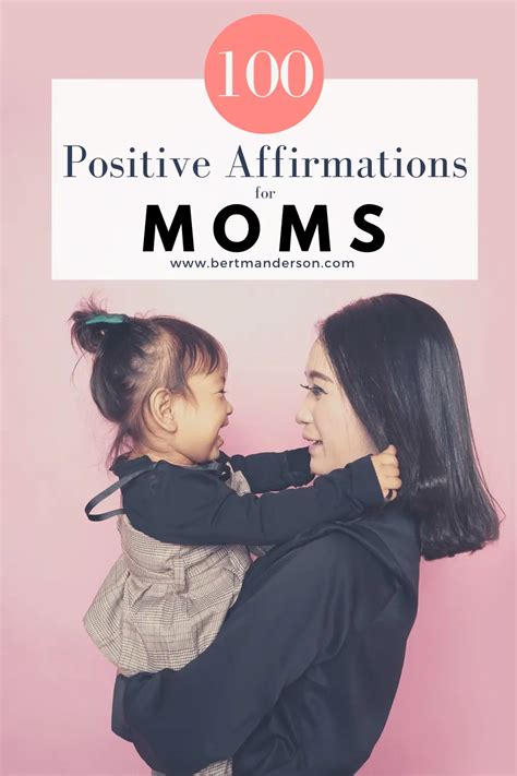 100 Positive Affirmations For Every Mom Bert Anderson · Me Before Mom