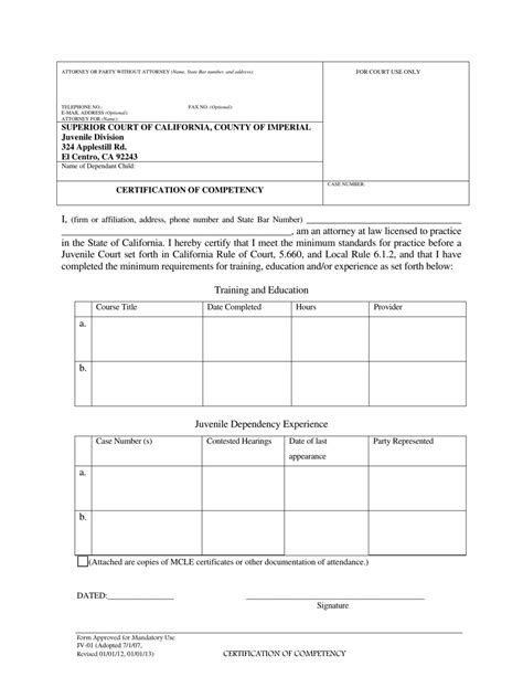 Form Jv 01 Fill Out Sign Online And Download Printable Pdf Imperial