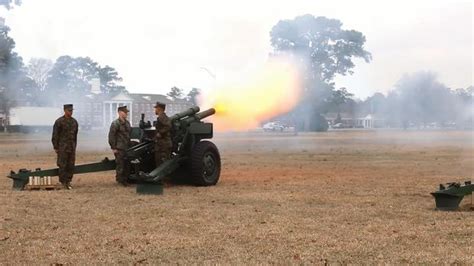 Presidents Day 21 Gun Salute
