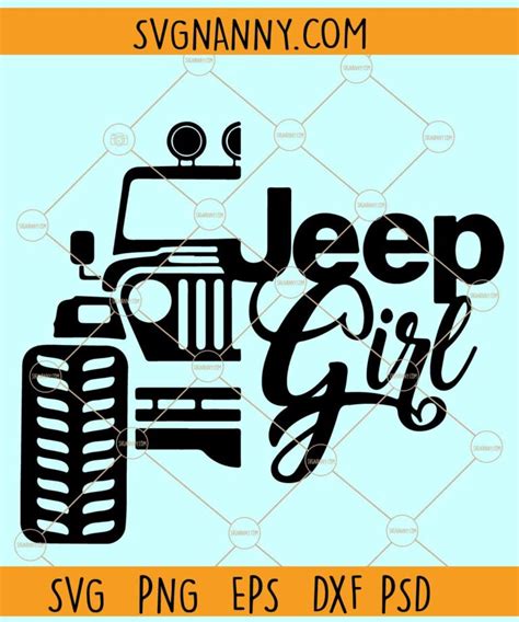 Jeep Girl Svg Jeep Thing Svg Jeep Life Svg Jeep Lover Svg