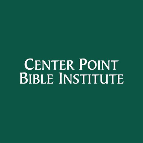 Doctrinal Statement Center Point Bible Institute