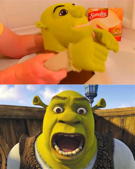 Shrek Is Scared Of His Sml Counterpart By Arthurengine On Deviantart