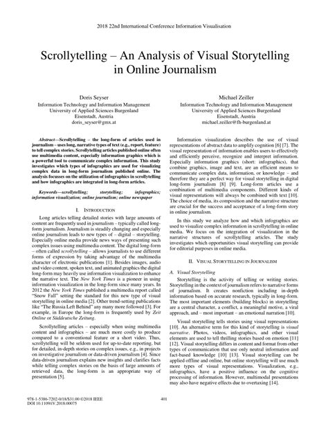 Pdf Scrollytelling An Analysis Of Visual Storytelling In Online Journalism