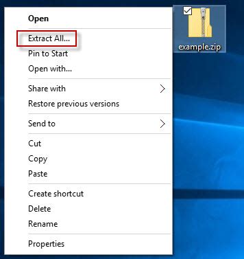 How To Zip And Unzip Files In Windows Without WinZip Software
